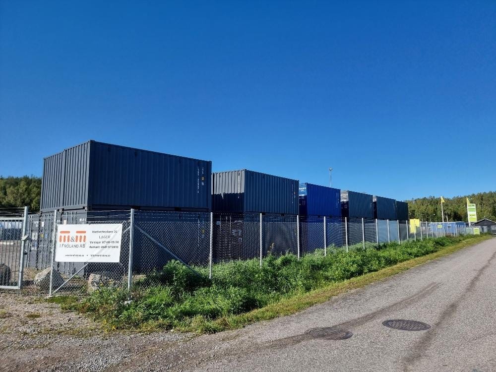Container, nya och beg. Kiruna | Blocket