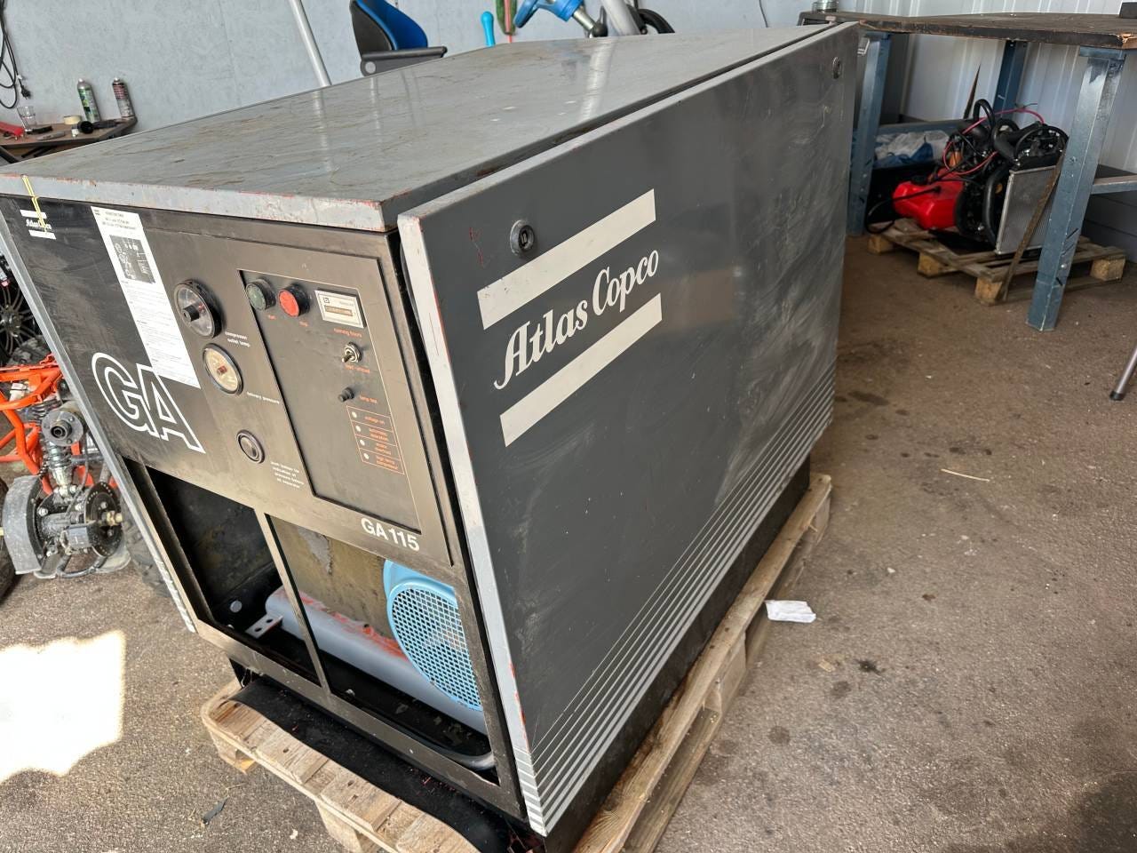 Skruvkompressor Atlas Copco GA115 | Blocket