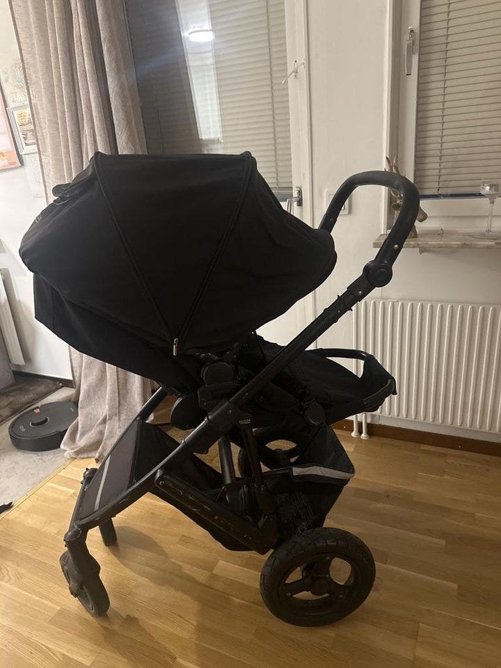 BRITAX vagn ligg och sittdel | Blocket