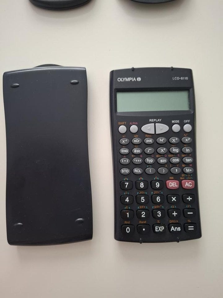 Olympia lcd-8110 miniräknare | Blocket