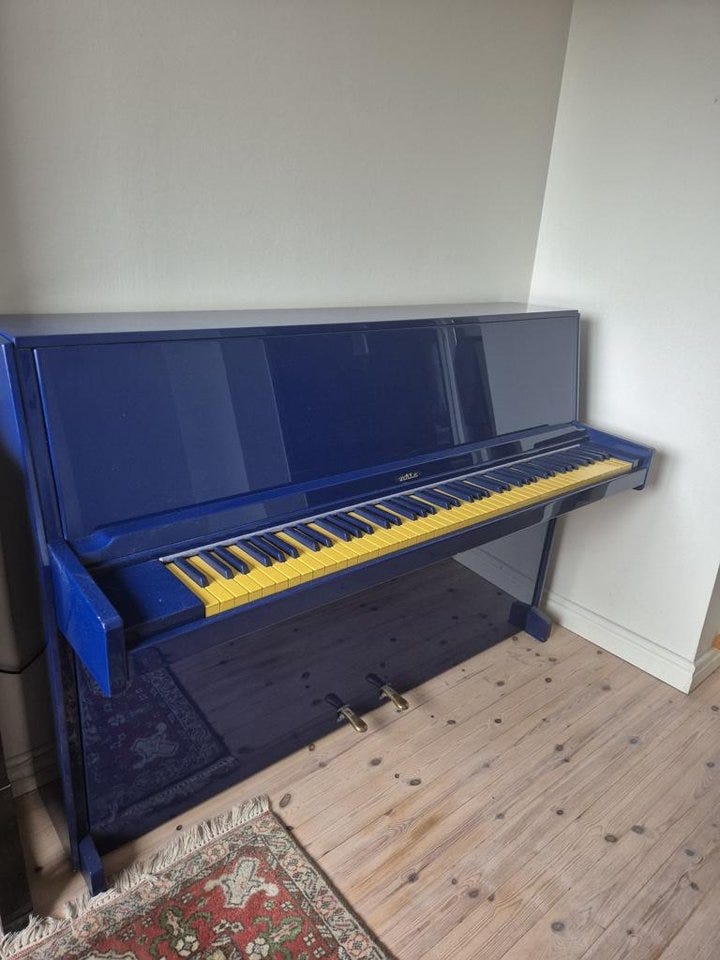 ABBA piano | Blocket
