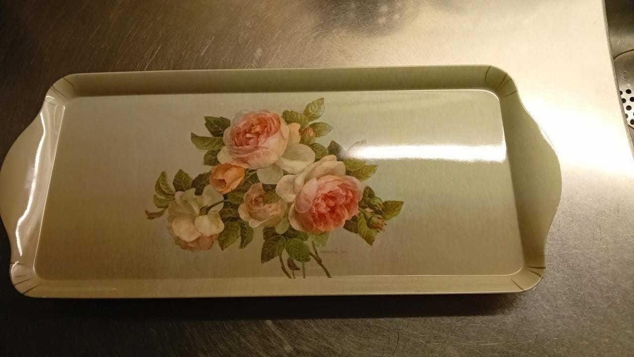 Vacker bricka Pimpernel Antique Rose | Blocket