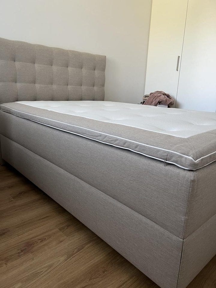 Sängpaket Suset Box Bed 140x200 | Blocket