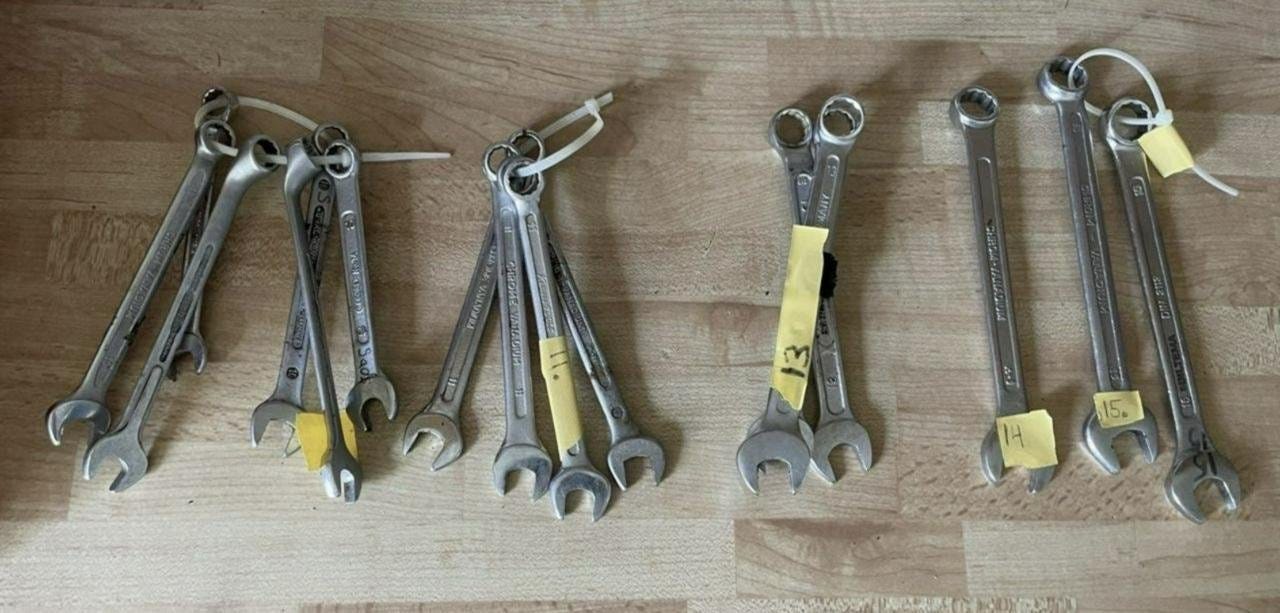 U-RingNycklar Bahco-Gedore-Heyco-Kamasa-Primat mm | Blocket