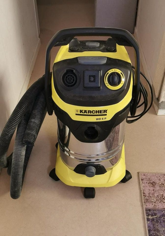 Våt/torr grovdammsugare KÄRCHER WD6 P | Blocket