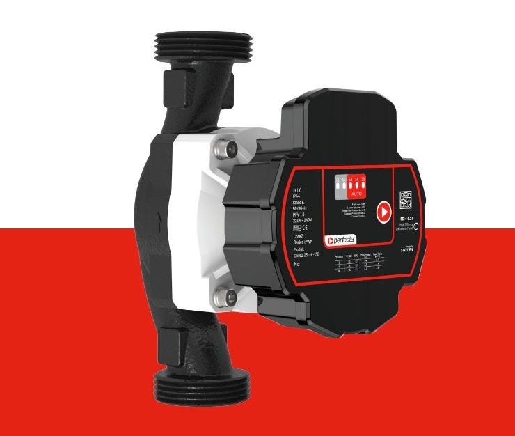 Perfecta DEBE Pump Core2 25U-6-130 P Cirkulationspump | Blocket