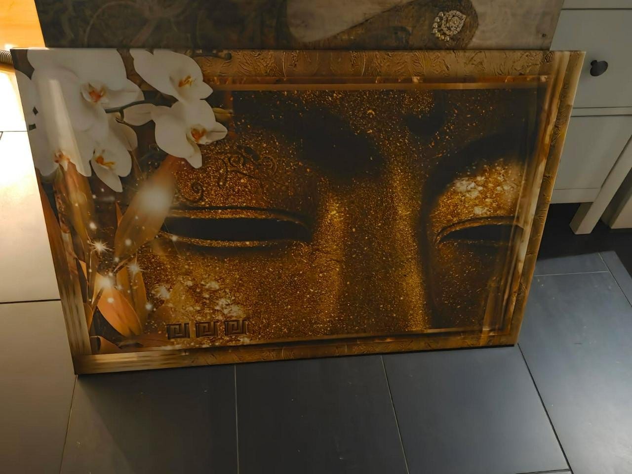 Tavla Canvas Buddha's eyes | Blocket