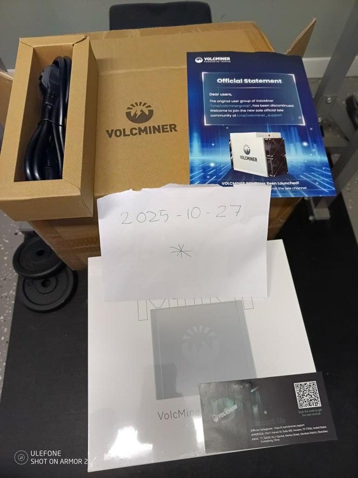 Ny Doge-coin volcminer 2.2gh mini pre scryptminer | Blocket