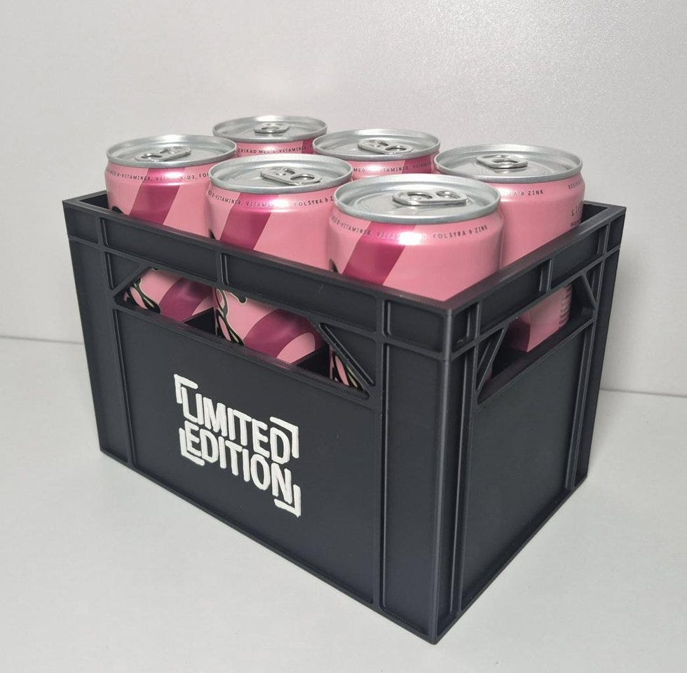 Mini drick/ölback 6-pack (Smala burkar) | Blocket