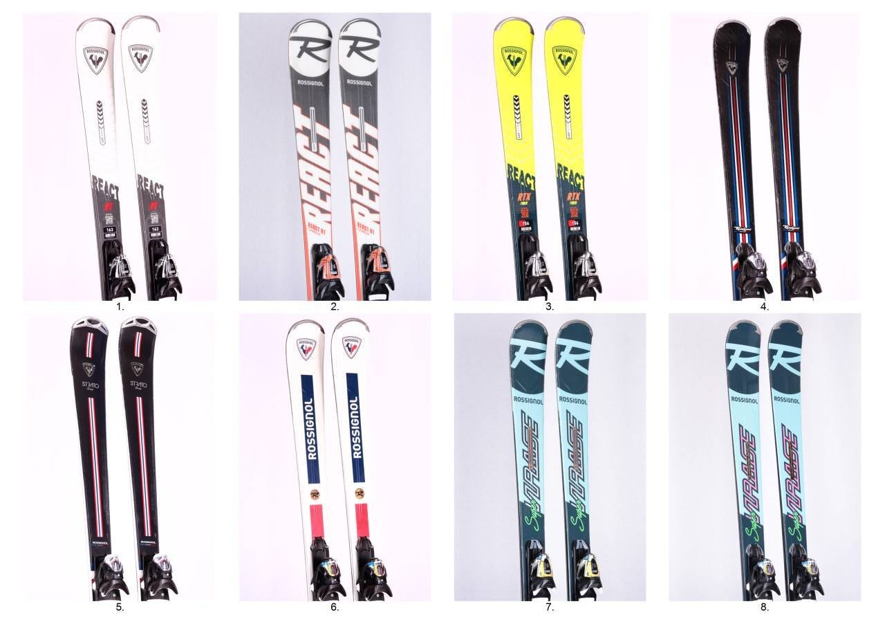 Skidor ROSSIGNOL REACT RT, SIGNATURE PALMARES, SUPER VIRAGE | Blocket