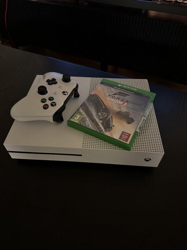 Xbox One S + handkontroll + Forza Horizon 3 – Fint skick! | Blocket