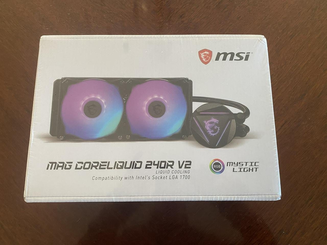 Liquid Cooling PC. MSI mag core liquid 240R V2 Mystic Light | Blocket