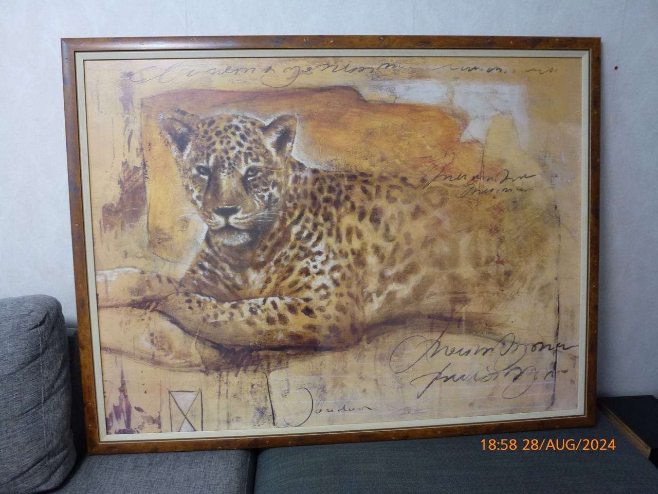Leopard tavla | Blocket