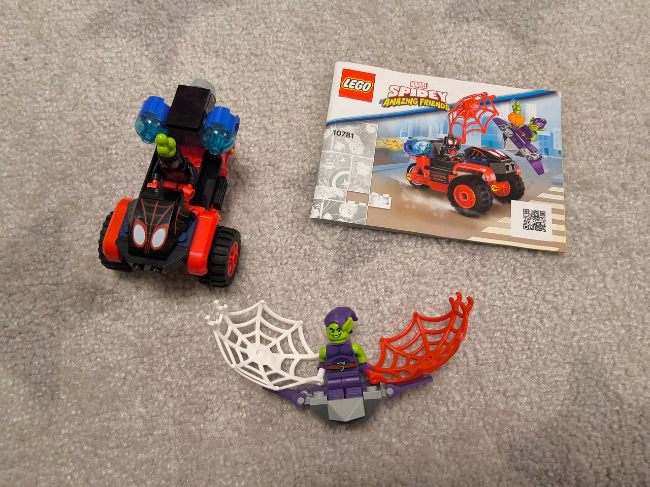 LEGO Spider-Man Byggsats med minifigur och fordon | Blocket
