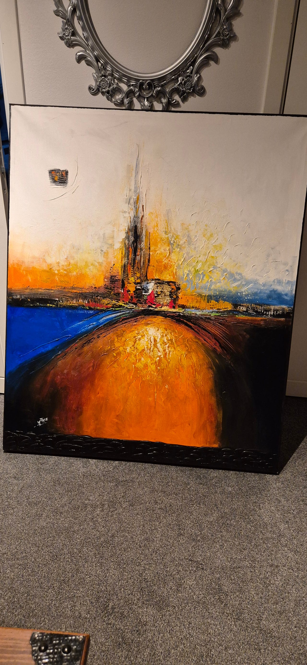 Akryl tavla 100×120 cm | Blocket