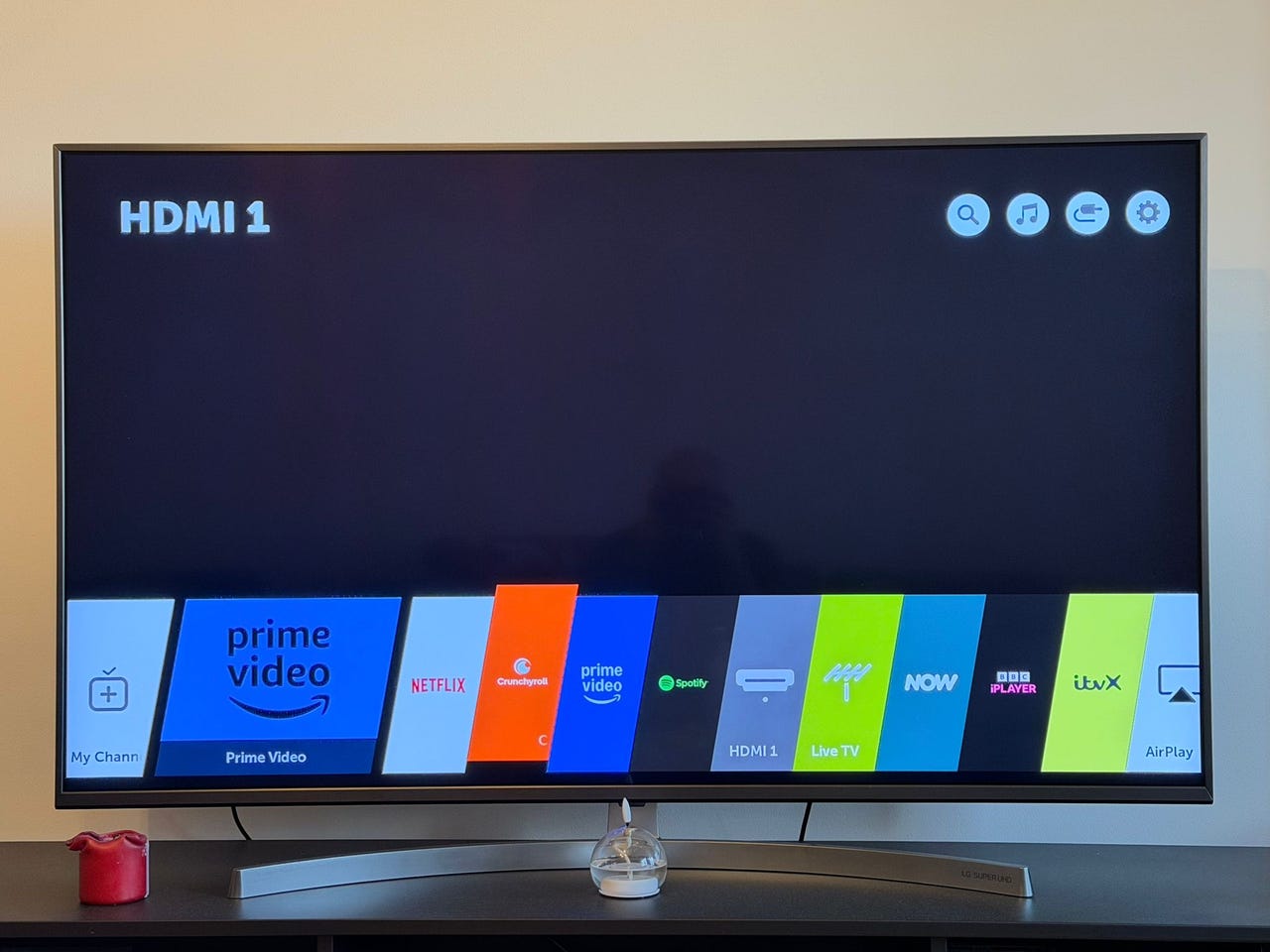 LG 55” 4k Super UHD Smart TV | Blocket