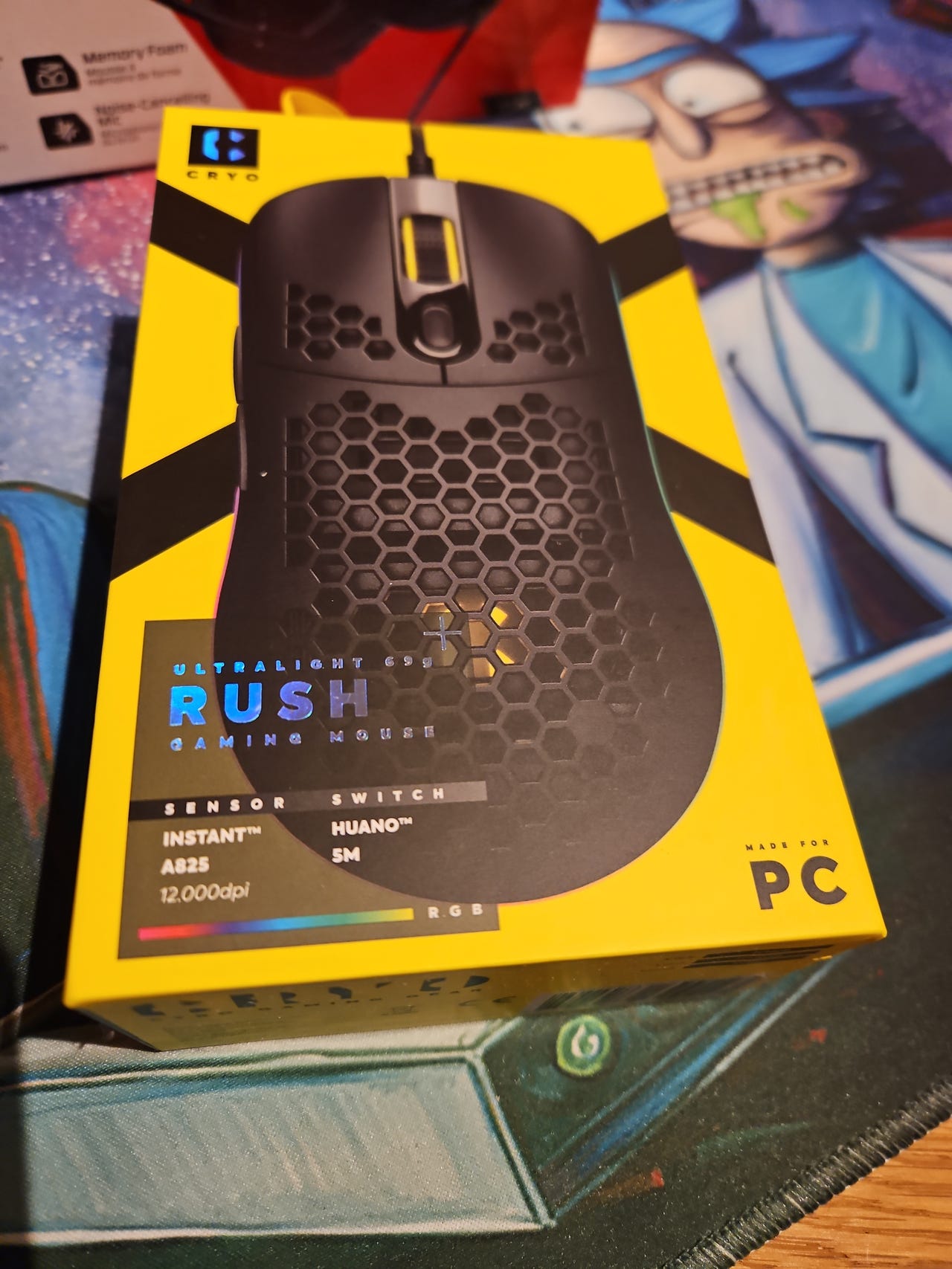 Cryo Rush Ultra light gaming mus | Blocket