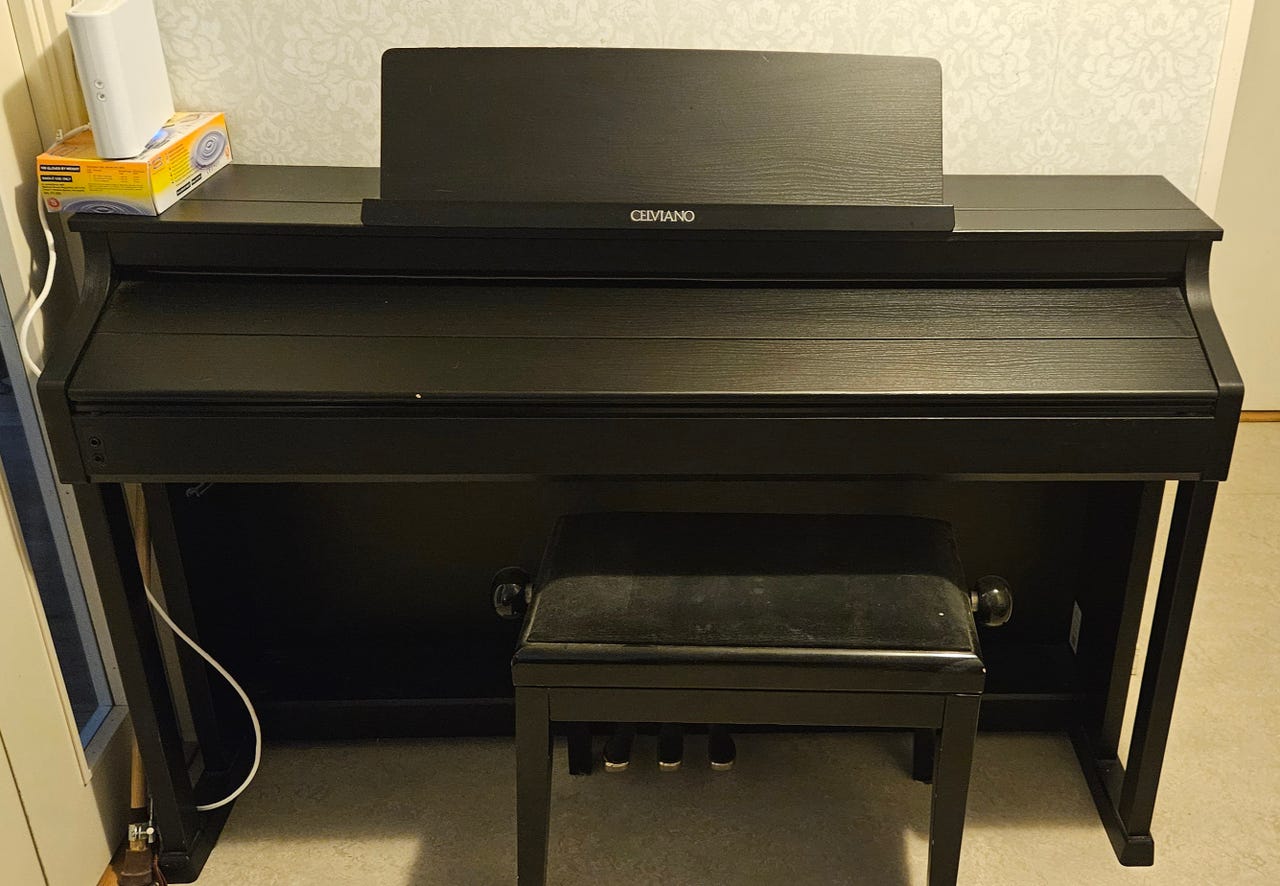Casio Celviano 650M BK Piano till salu | Blocket