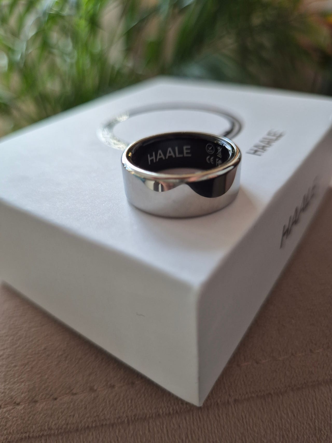 HAALE II Smart Ring Silver | Blocket