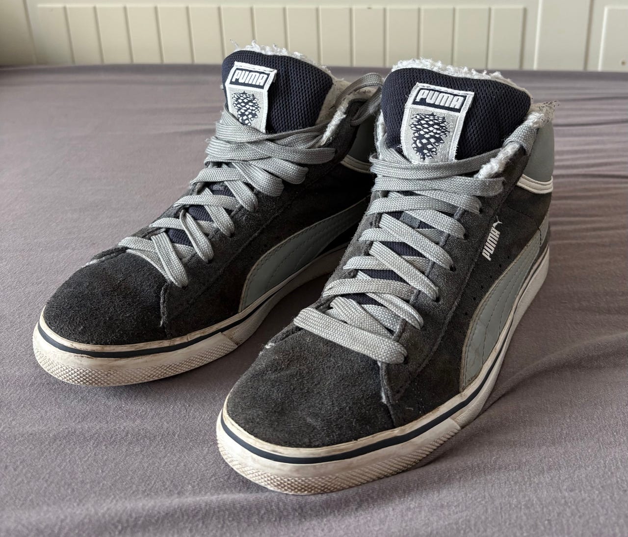 Puma Unisex Sneakers Storlek 37 Svart och Grå | Blocket