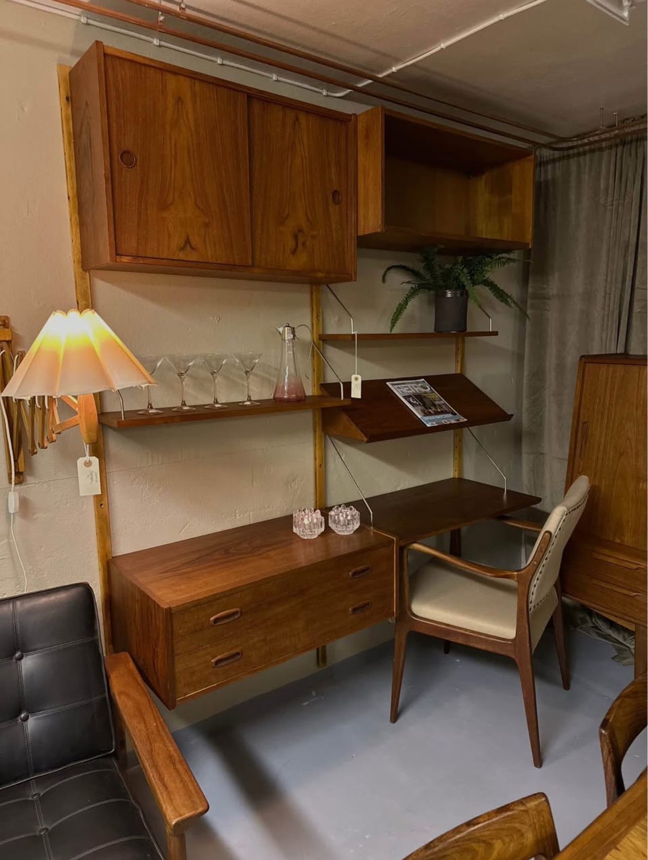 Hyllsystem - Danmark - Teak - 50/60-tal | Blocket