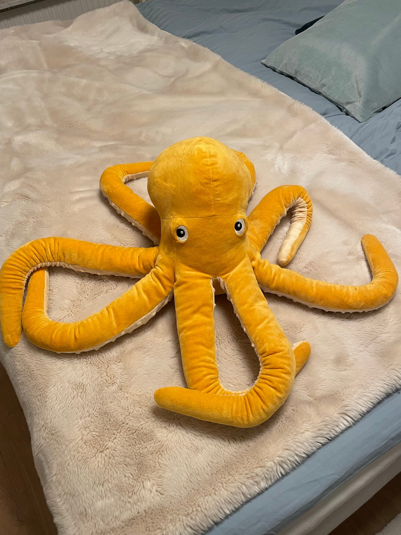 IKEA Bläckfisk Mjukdjur Gul | Blocket