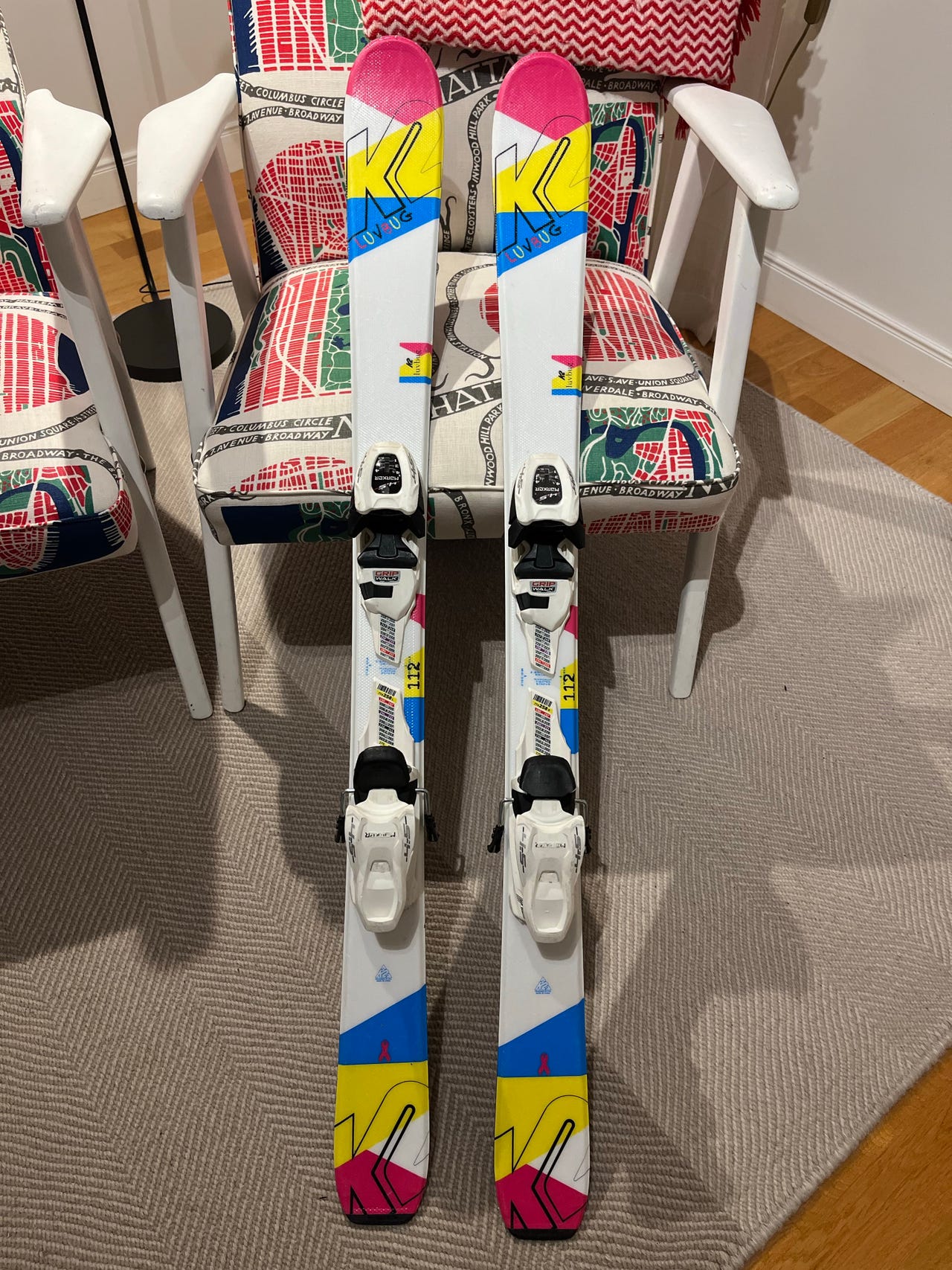 K2 Love OG Skidor 172 cm Vit Blå Gul | Blocket