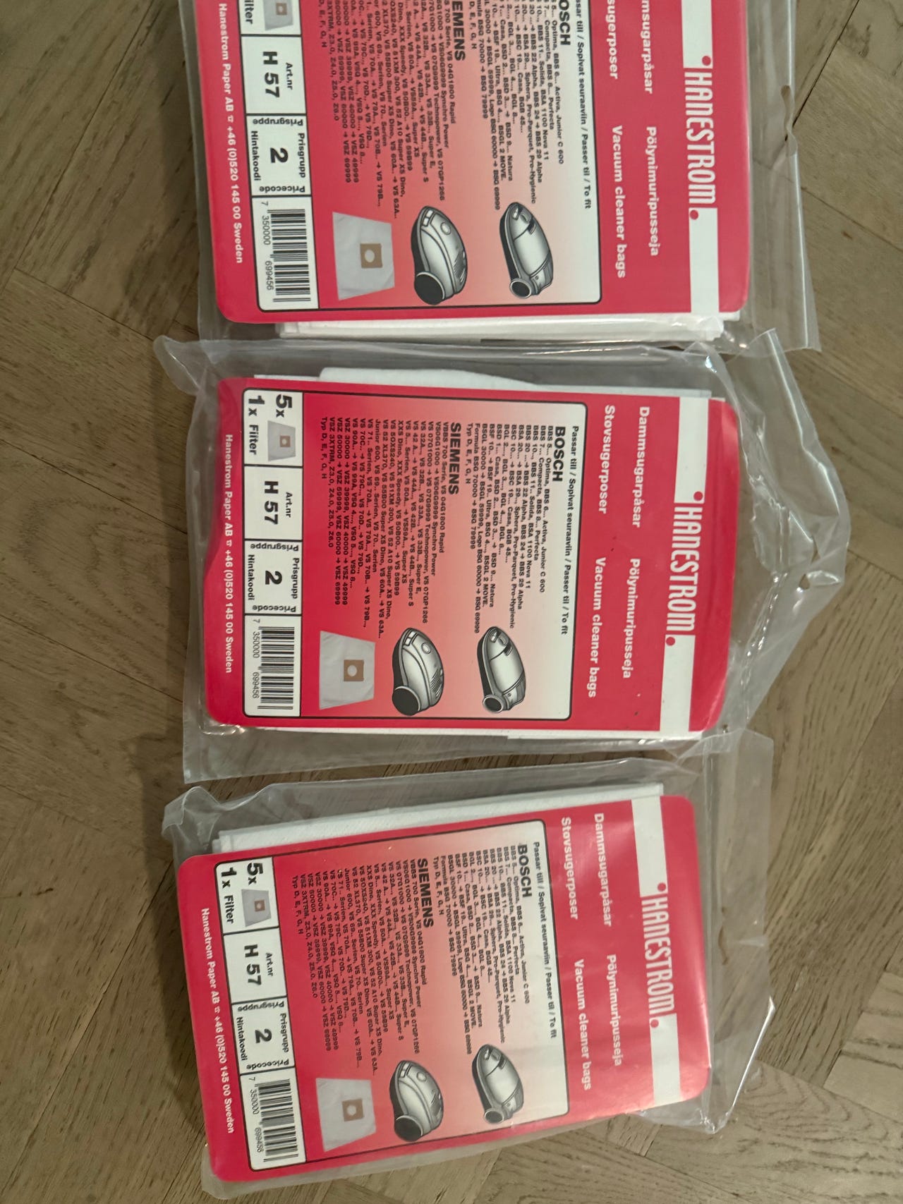 Bosch Dammsugarpassar 15 styck | Blocket