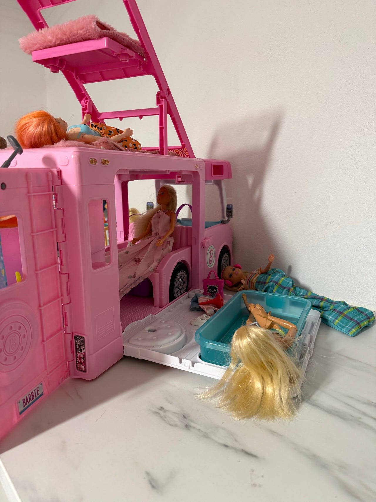 Barbie Husbil med tillbehör | Blocket