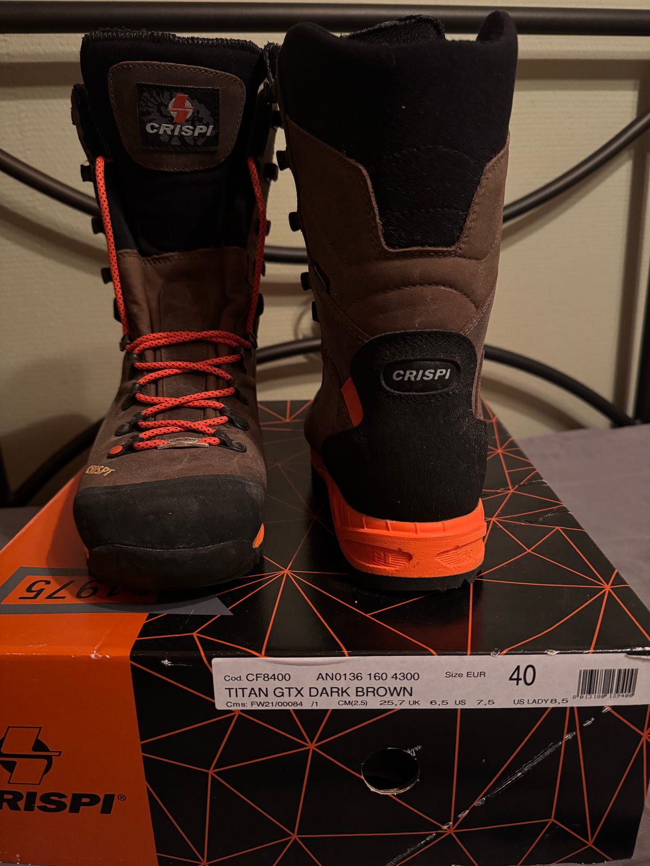 Crispi Titan GTX Damkängor Brun Storlek 40 | Blocket