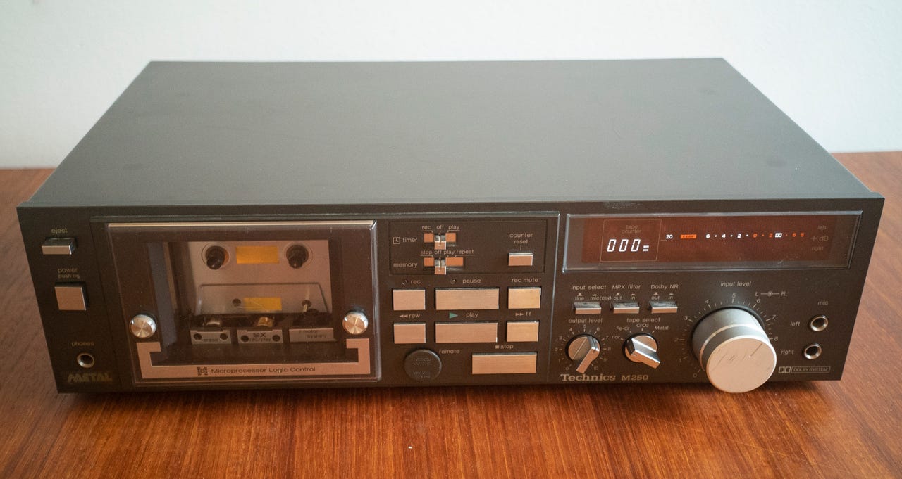Technics RS-M250 Stereo Cassette Deck (1980-82) | Blocket