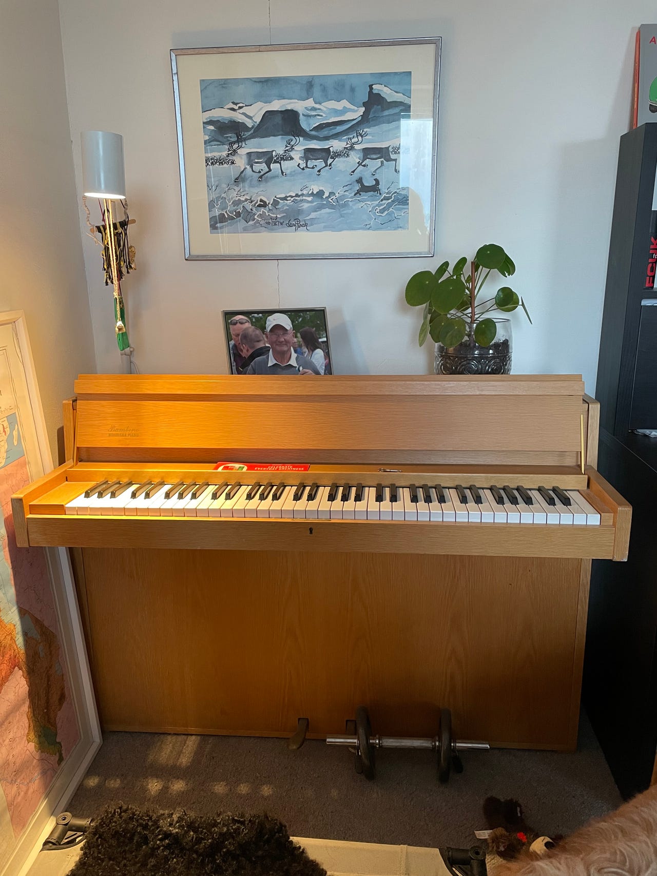 Rambino Nordiska Piano Upright trä | Blocket