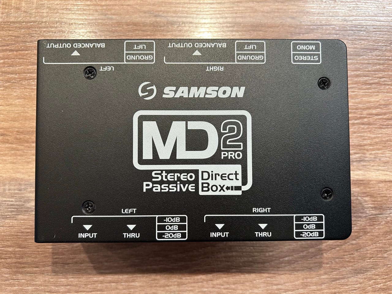 Beg Samson MD2 Pro Stereo Passiv Direct Box | Blocket