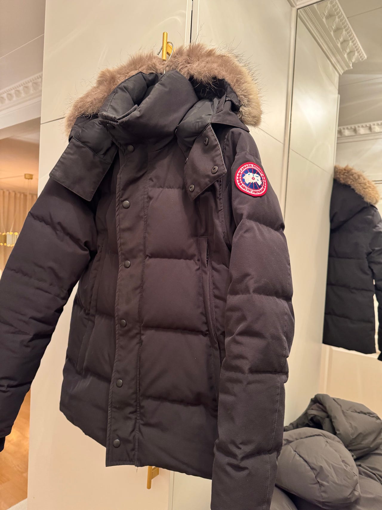 Canada Goose Vinterjacka Svart M Dun | Blocket