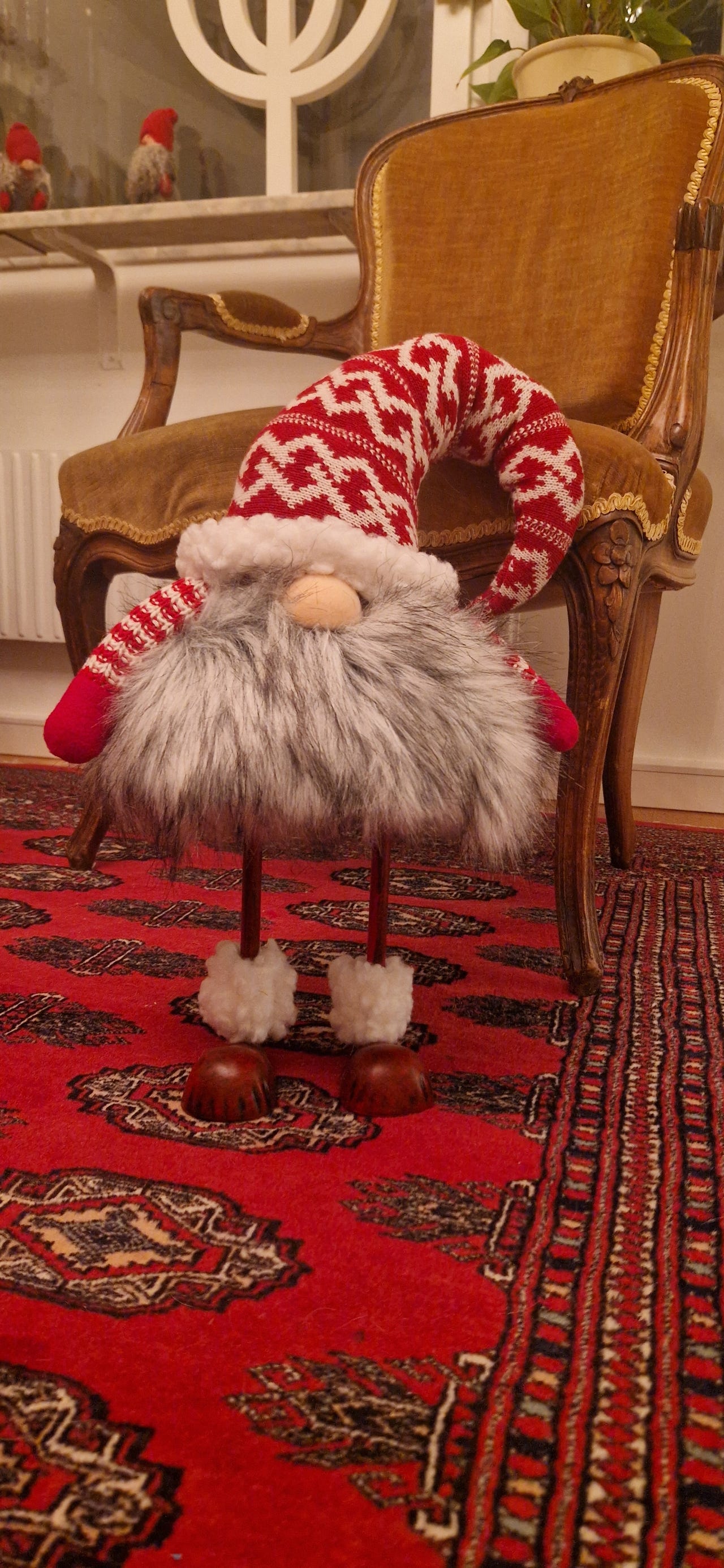 TOMTE "SHAKY" MÖNSTRAD LUVA 55CM | Blocket