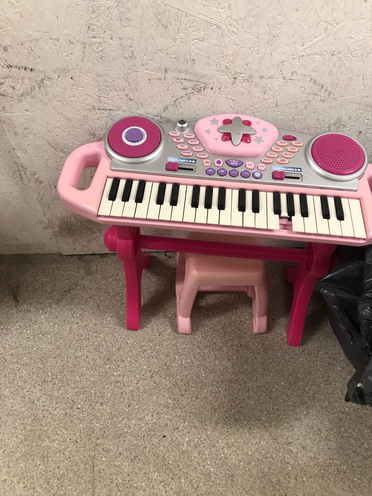 Mini piano keyboard rosa leksak | Blocket