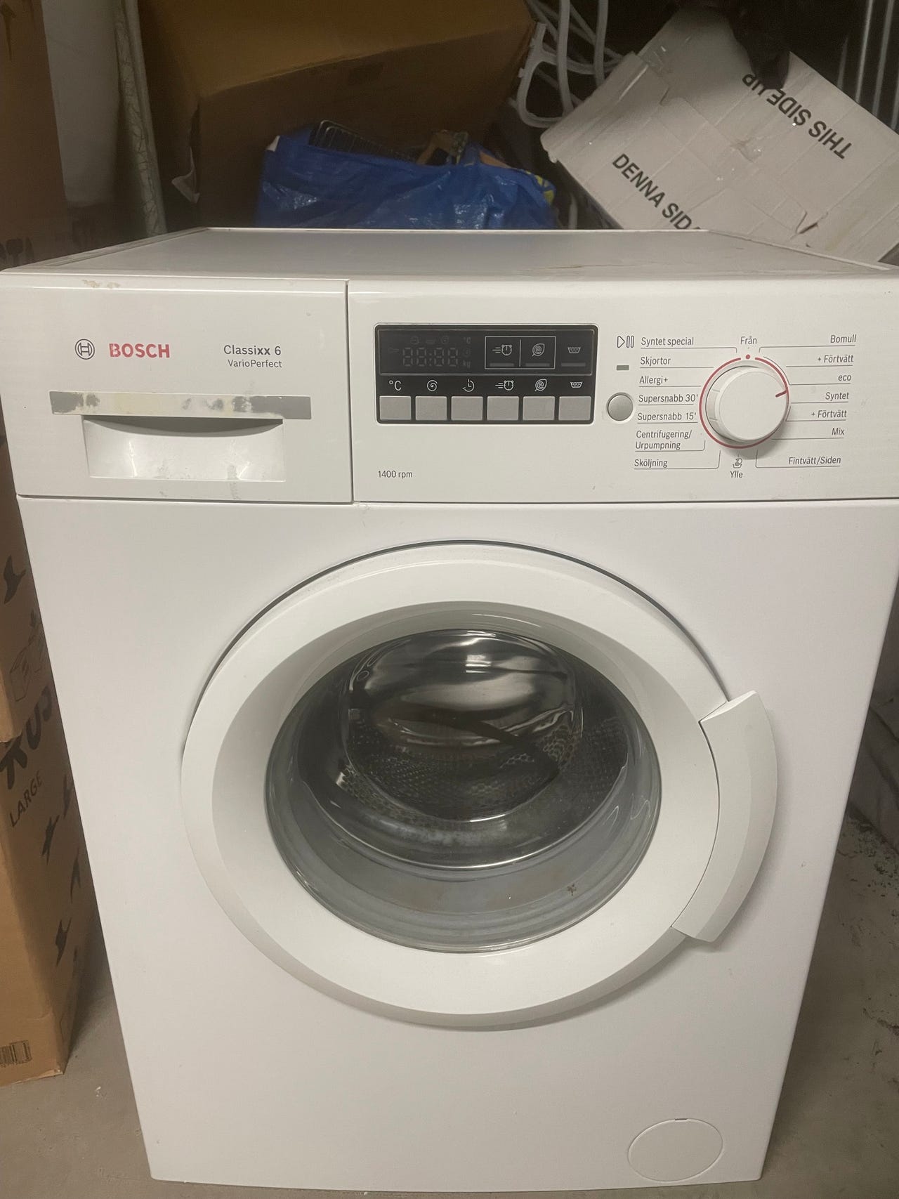 Bosch Frontmatad tvättmaskin | Blocket
