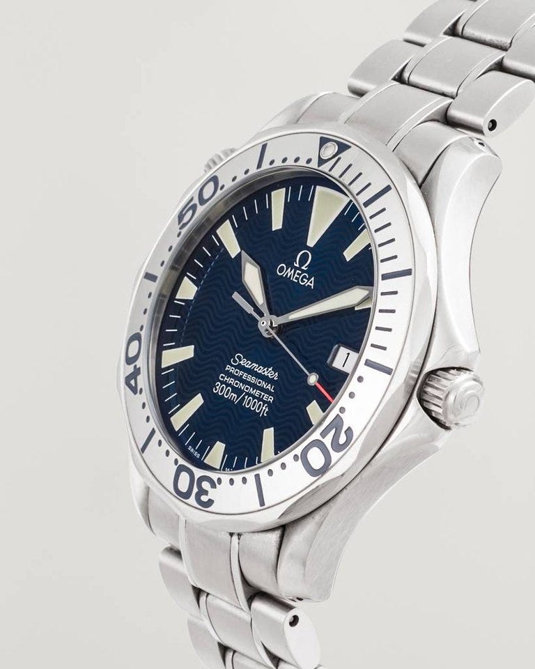 Omega Seamaster 300M Electric Blue | Blocket