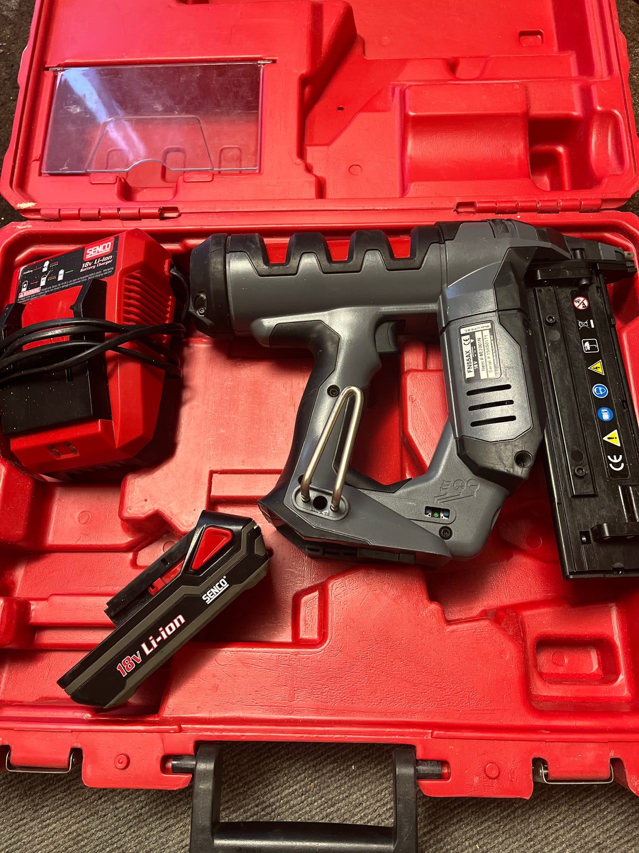 SENCO FN55AX Finish Nailer 18 Gauge 16 mm | Blocket
