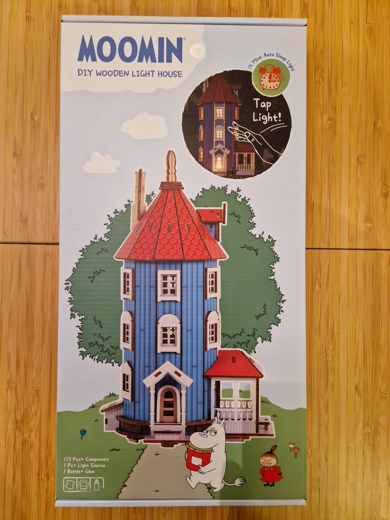 Mumin/Moomin DIY Wooden House with Lights 30cm (Sealed) | Blocket