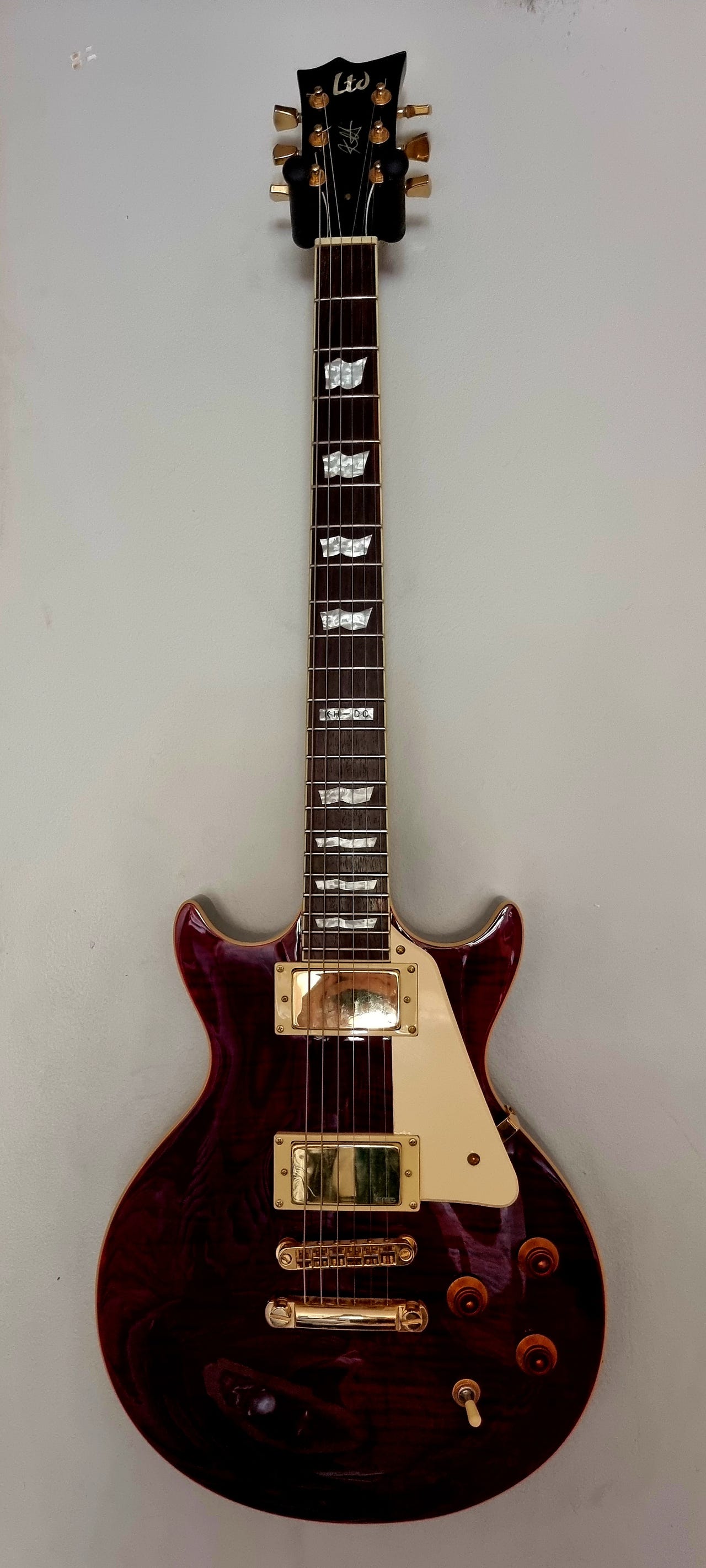 ESP LTD KH-DC, Kirk Hammett, Rare! | Blocket
