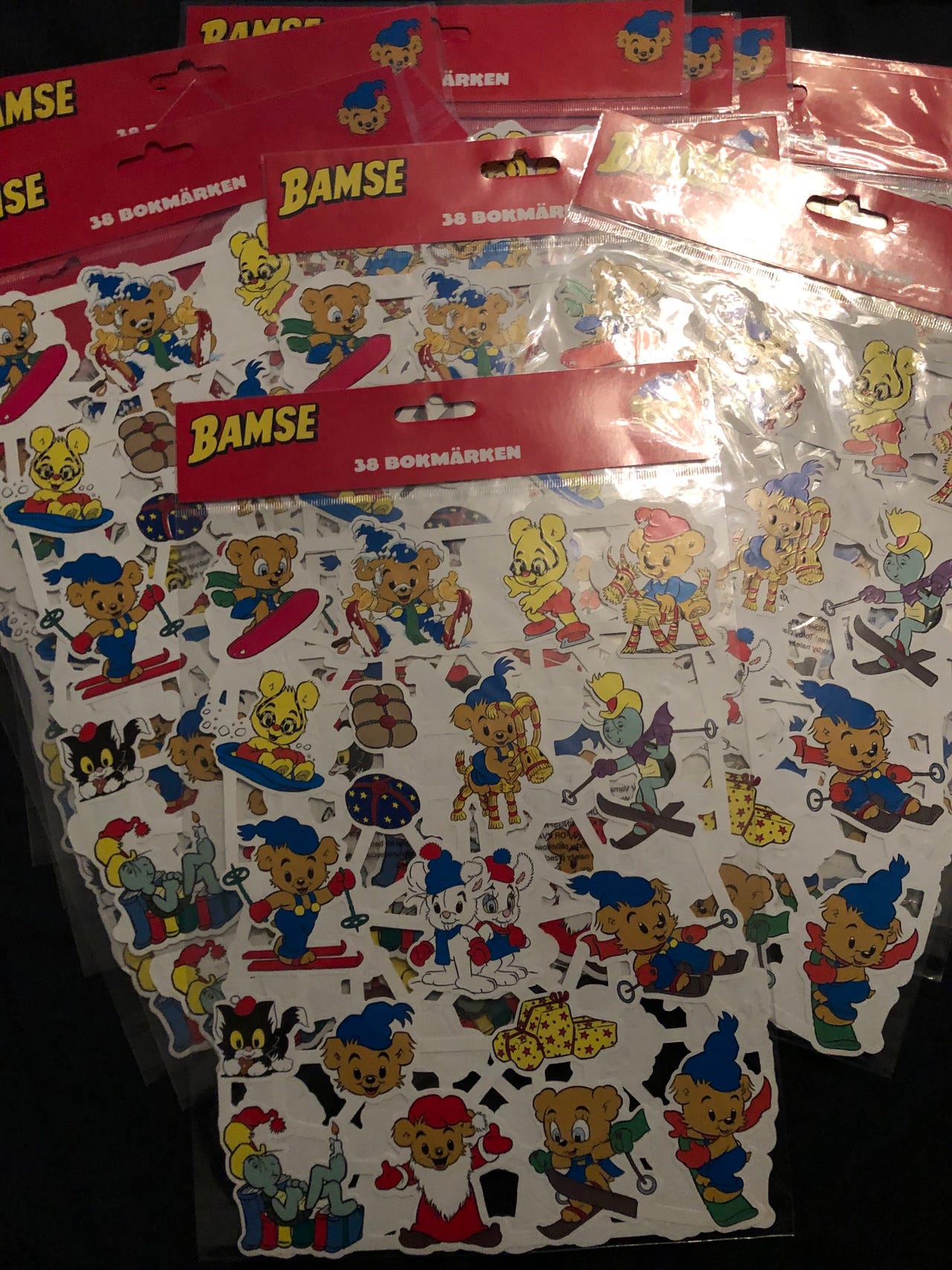 Bamse Jul bokmärken | Blocket