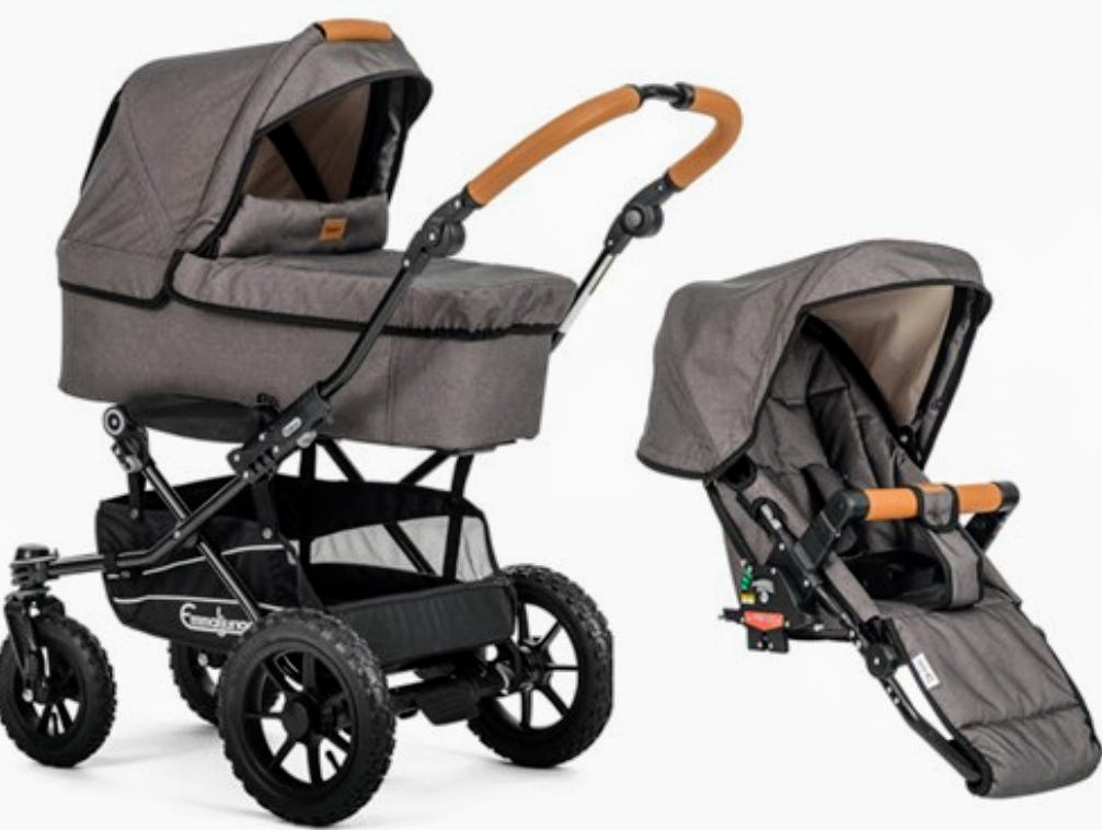 EMMALJUNGA Super Viking Outdoor Timber barnvagn | Blocket