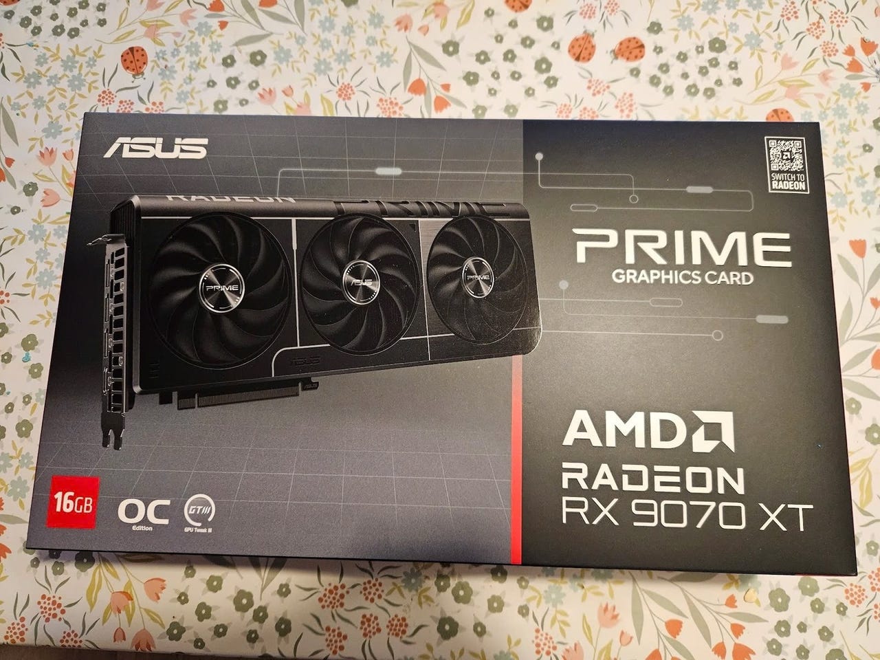 ASUS Prime AMD Radeon RX 9070 XT Grafikkort | Blocket