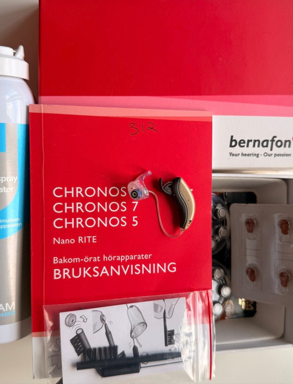Bernafon Chronos 5 Hörapparat Nano RITE | Blocket