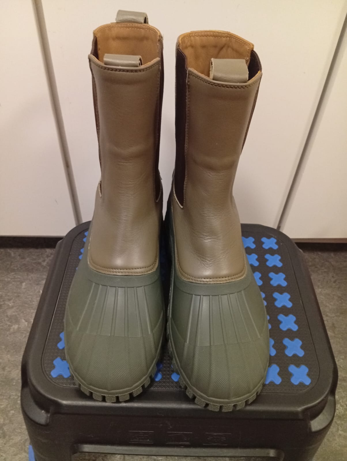 Stutterheim Patrol Boot Shaft Leather | Blocket