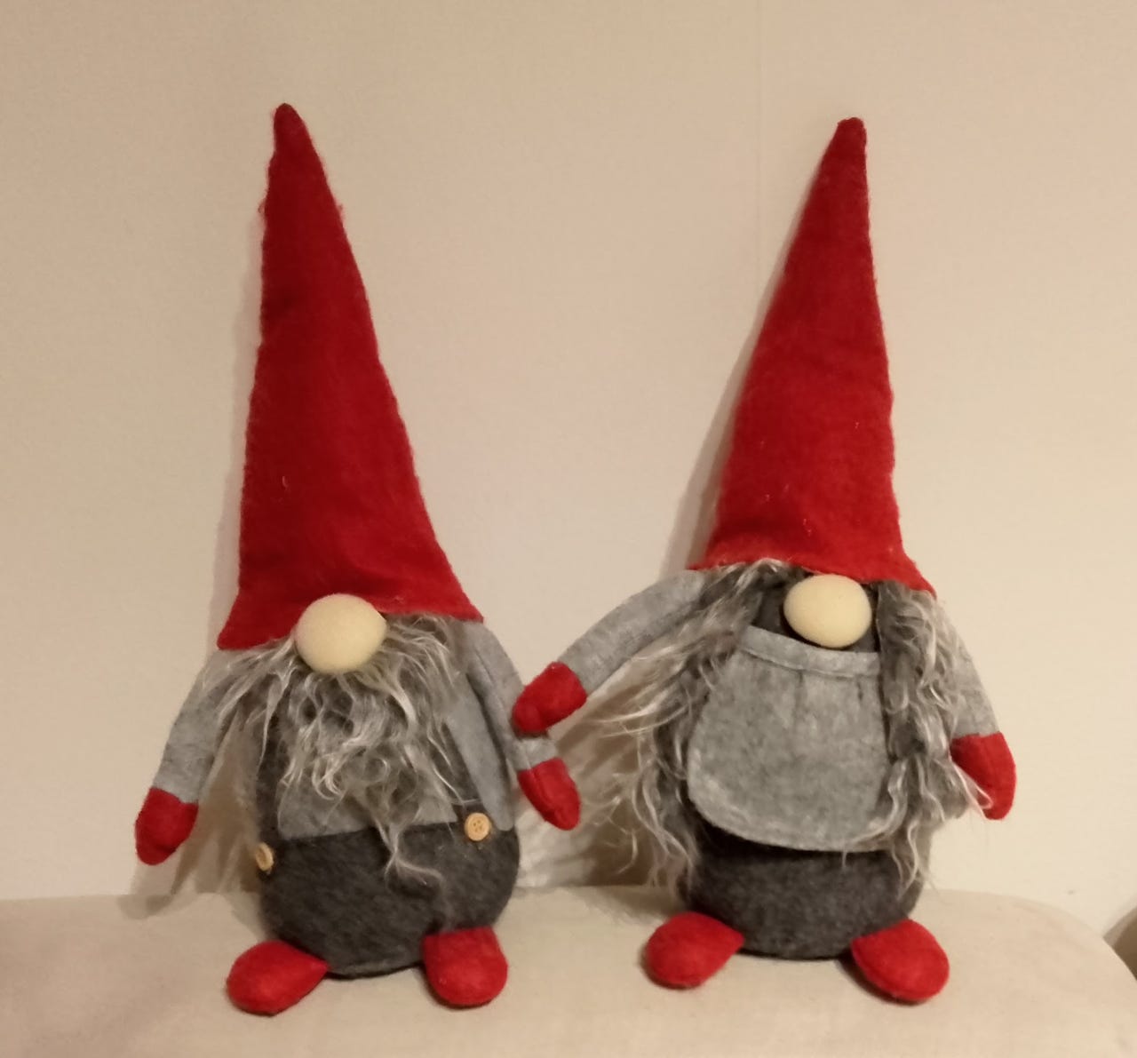 Tomtemor och tomtefar 26 cm | Blocket