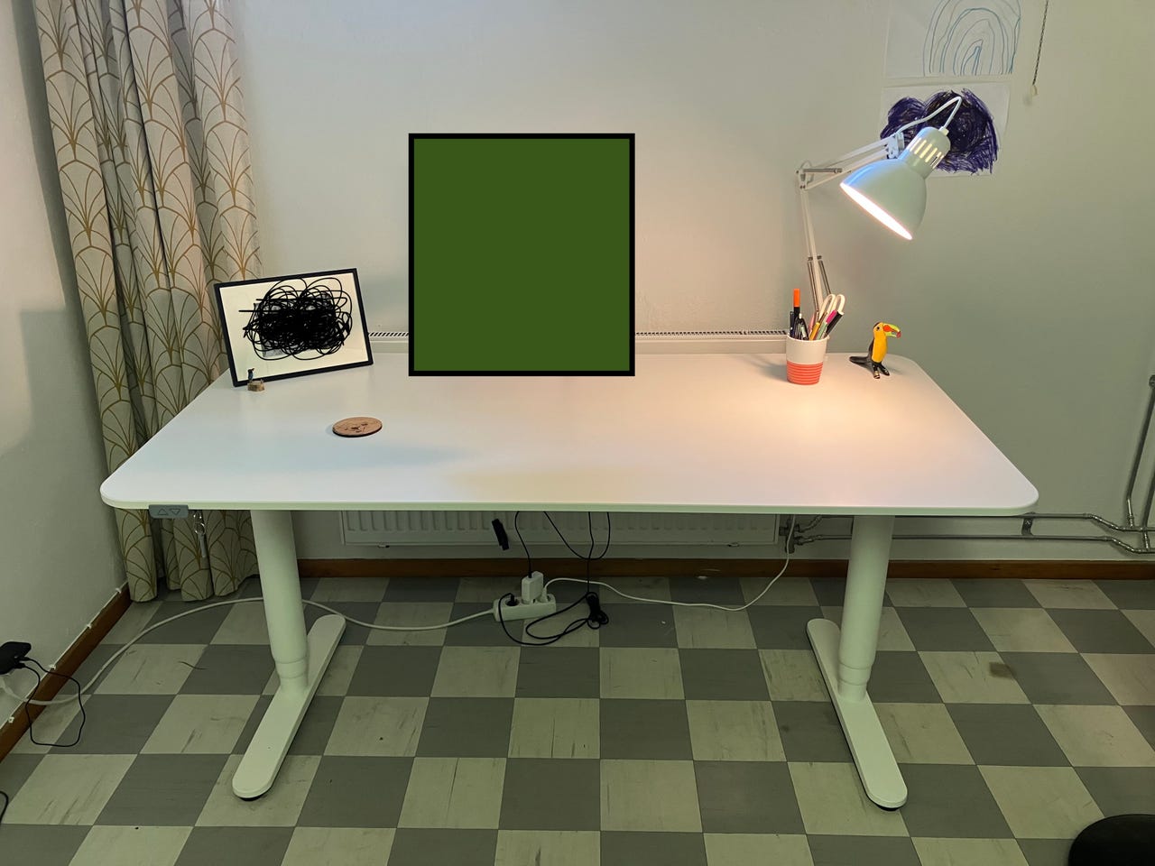 Electric Office Desk | Blocket