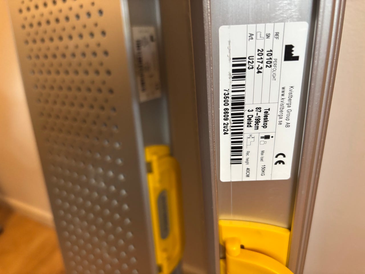 Kristberga perfolight U2/3 teleskop 199 cm | Blocket