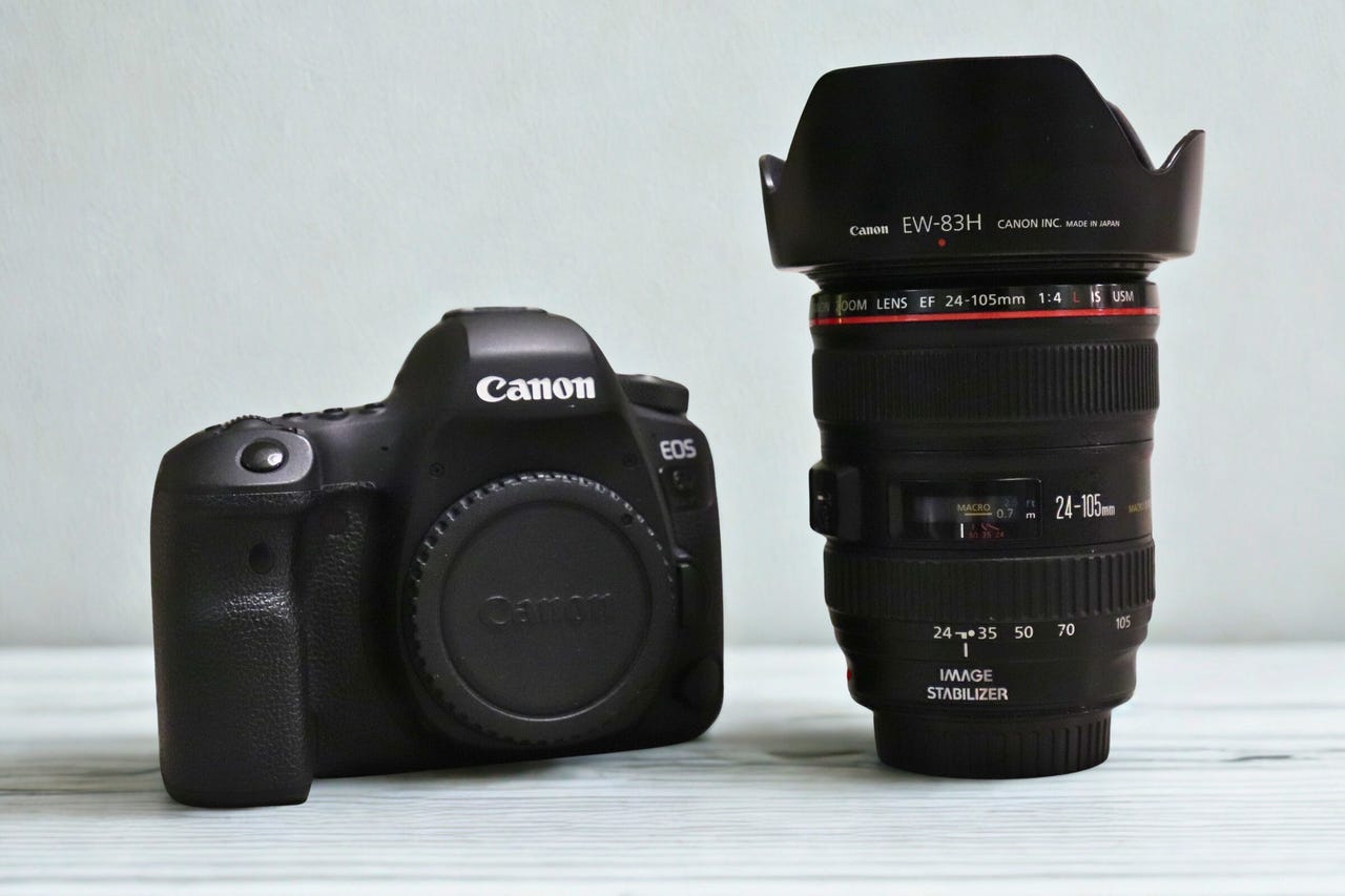 Canon EOS 6D Mark II + EF 24–105mm f/4L IS USM – komplett paket | Blocket